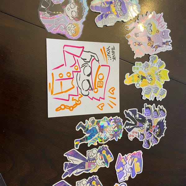 Trigun 98 Stickers! (set of 5) - Etsy