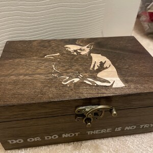 Customizable Dual Funko Pop Inspired Engraved Wood Box | Etsy