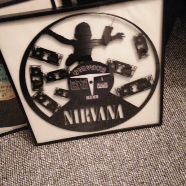 Queen 1 - Laser Cut - Carved Vinyl Record Art - Music Gift for ...