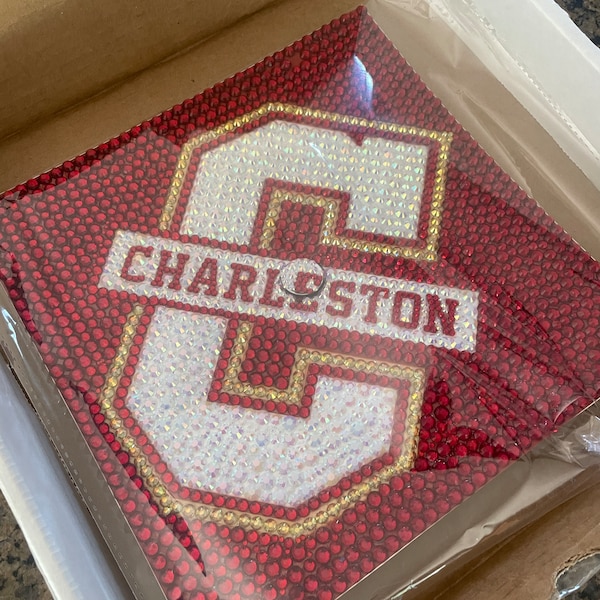 Custom Rhinestone Logo Graduation Cap Topper College, High School ...