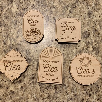 Look What I Made Magnets, Set of 5, Child Artwork Magnet Set ...