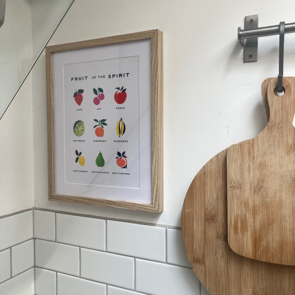 Fruit of the Spirit Poster, Maximalist Wall Art, Poster, Printable Wall ...