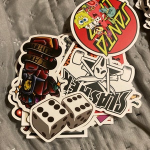 Random Sticker Pack Funny Memes, Brands, Logos, Cartoons, Limited ...