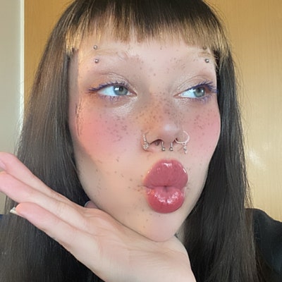 20G Dangle Nose Ring/heart/flower/crown/star Hoop Earrings/rook ...