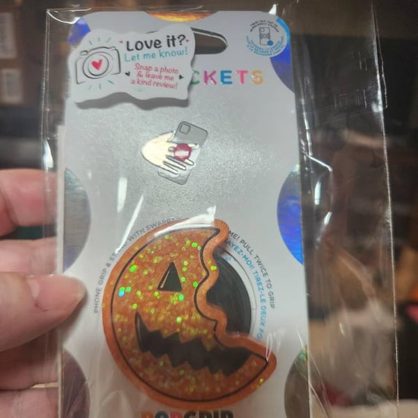 Spooky Rib Cage Heart Popsocket™, Rib Cage Shaker, Resin Popsocket ...
