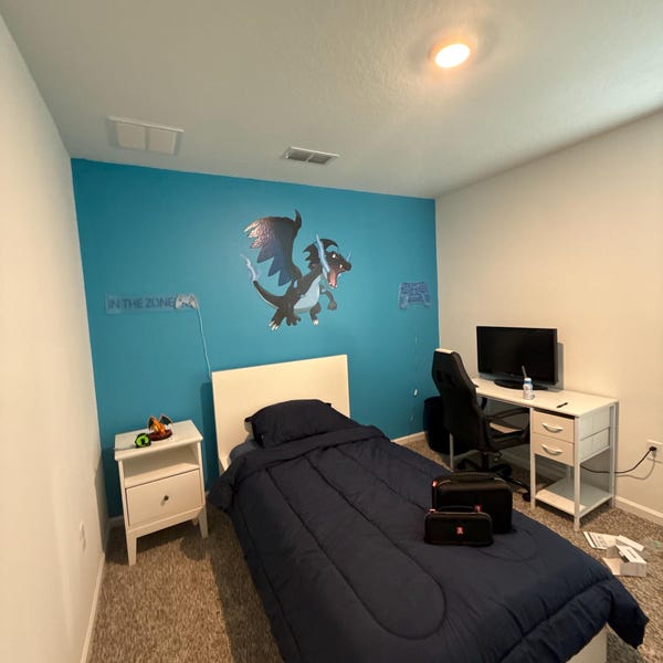 Sonic and Friends 3D Wall Sticker Mural Decal 3D Smash Vinyl Room Kids ...