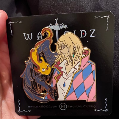 Wizard Hard Enamel Pin Flame Anime Manga - Etsy