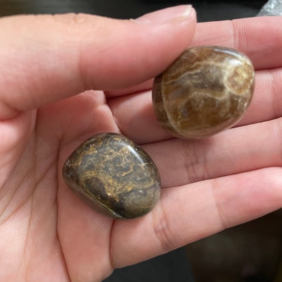 Coffee Calcite, Chocolate Calcite, Coffee Calcite Tumble Stone ...