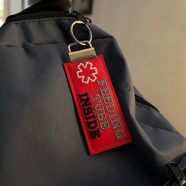 Personalized Key Fob Keychain Custom Embroidered Name Keychain Strap ...