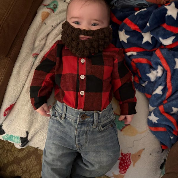 Pretend Beard for Kids,fake Beard,kids Beard,father's Day Gift,bearded ...