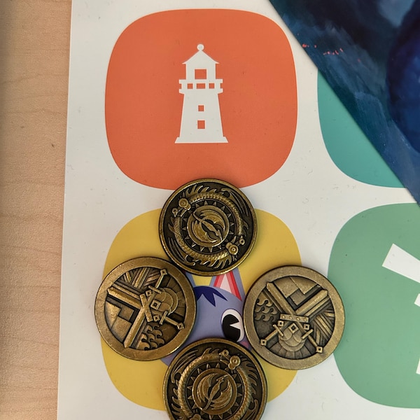 Fantasy Coins - Magic Gold - Etsy