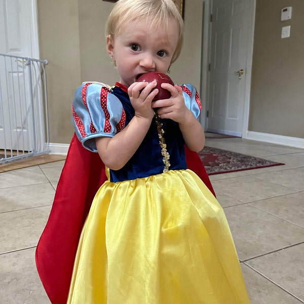Handmade Snow White Dress-snow White Costume- Disney Princess ...