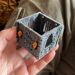 Ancient Overgrown Village/keep Ruins Fantasy Tabletop Terrain - Etsy