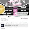 50 Rounds Answer Battle Virtual Party Customizable Trivia Powerpoint ...