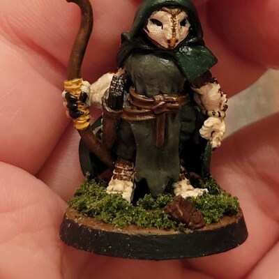 Orc Pin-up 3D Printed Resin Miniature Tabletop Role Playing Dungeons ...