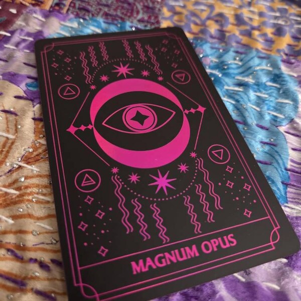 Fortuna Tarot Deck Emerald Anima | Minimalistic Cards Gold Foil 78 ...