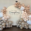 21" Dumpling Bao Bun Jumbo Balloon | Little Dumpling Baby Shower Party ...