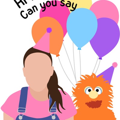 Instant Download Ms. Rachel Can You Say One Png Songs for - Etsy