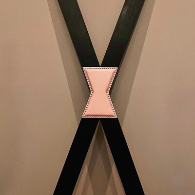 Black Saint Andrew's Cross BDSM Crux Decussata, X-cross, X-frame or ...