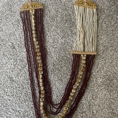 Indian Women Necklace Set / Mangle Sutra / Gold Plated Jewellery ...