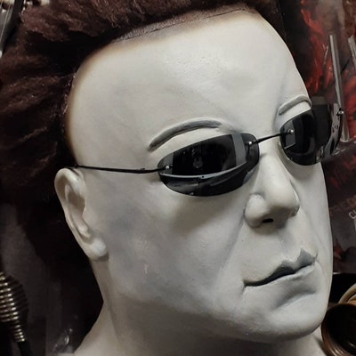 Authentic Y2k Made Blue Frame Rimless Style Sunglasses - Etsy