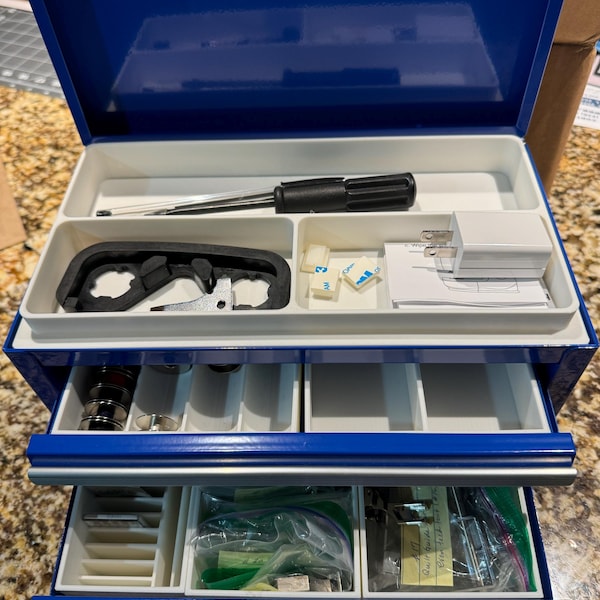 Kobalt Mini Toolbox Organizing Inserts for Sewing - Fully Enclosed ...