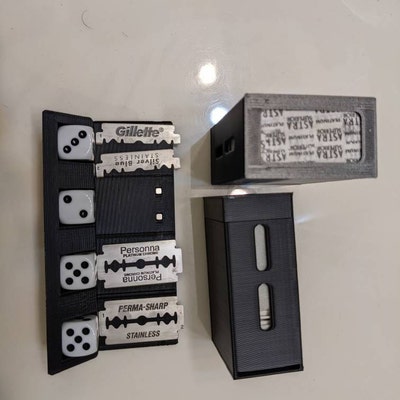 Razor Blade Dispenser for Double Edge or Half Razor Blades - Etsy