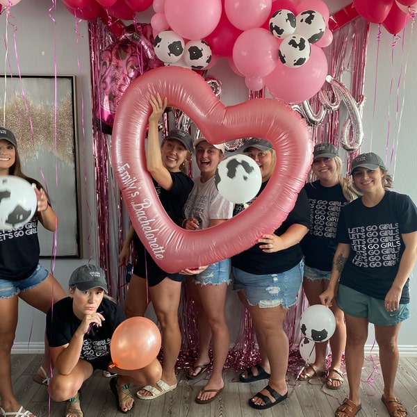 Customized or Personalized Heart Pool Float, Engagement Ring Float ...