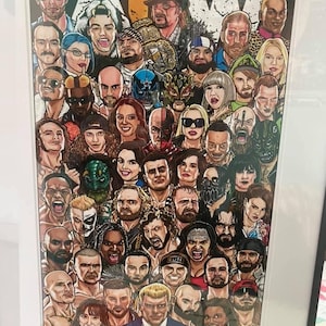 AEW 2019 Roster 11x17 Fine Art Print - Etsy