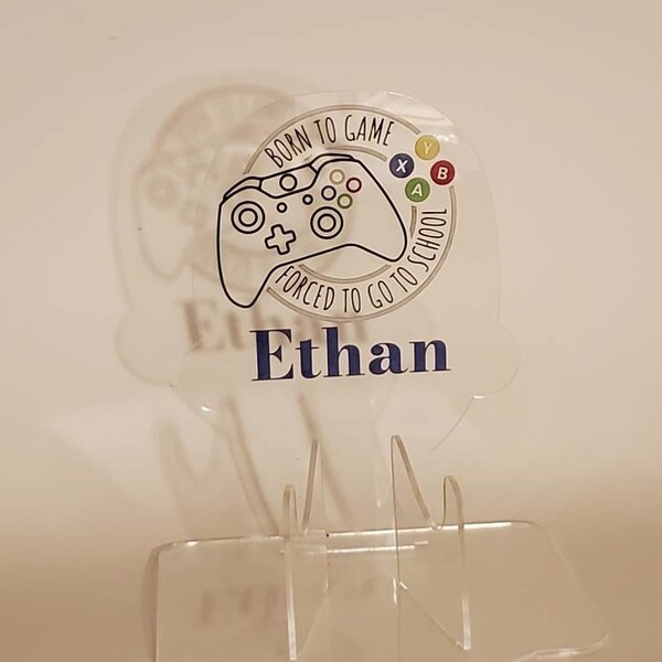 Game Controller and Headset Stand Svg, Headphones Stand Svg, Glowforge ...