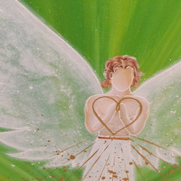 Spiritual Angel Art Photo Print "angel Energy" Guardian Angels Pic ...