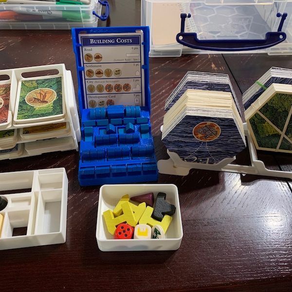 Tray - Catan + SF + C&K (catan + Seafarers + Cities and Knights)/player ...