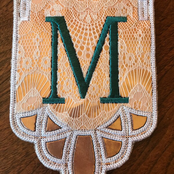 Cutwork Banner in the Hoop Project Machine Embroidery Design Applique ...