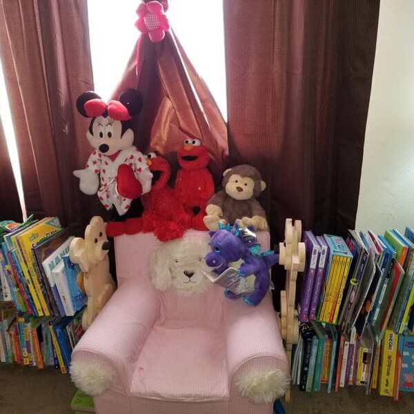 Stackable Bear Bookshelf, Kids Furniture, Kid's Bookshelf, Winnie the Pooh, Kid's Bookcase ...