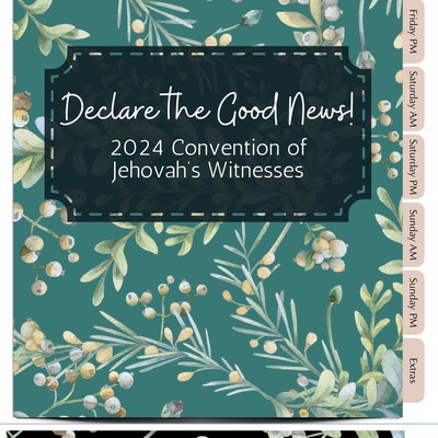 JW Suva, Fiji Special Convention 2024 Gifts, Stickers, Magnets Muted ...