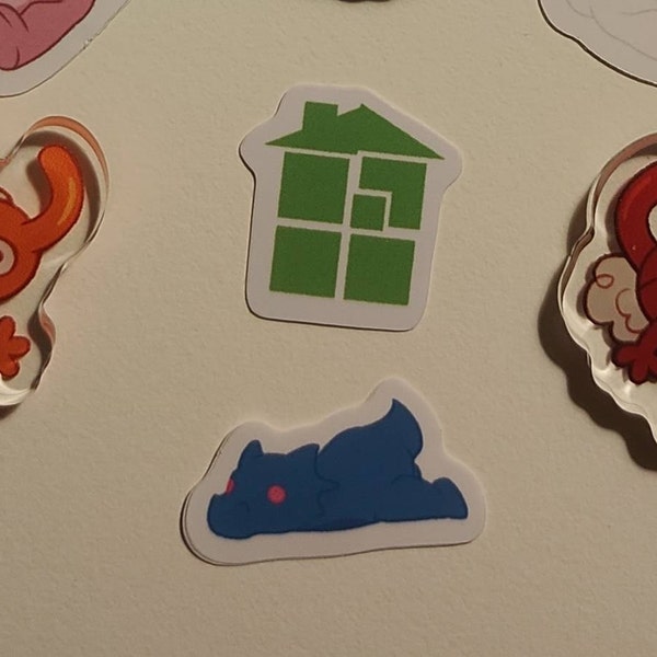 Homestuck - Smuppets 1.5 Inch Double Sided Acrylic Charms - Etsy