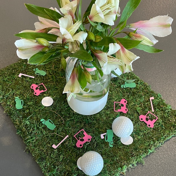 Golf Confetti, Golf Table Scatter, Girl Golf Party Decorations, Golf ...