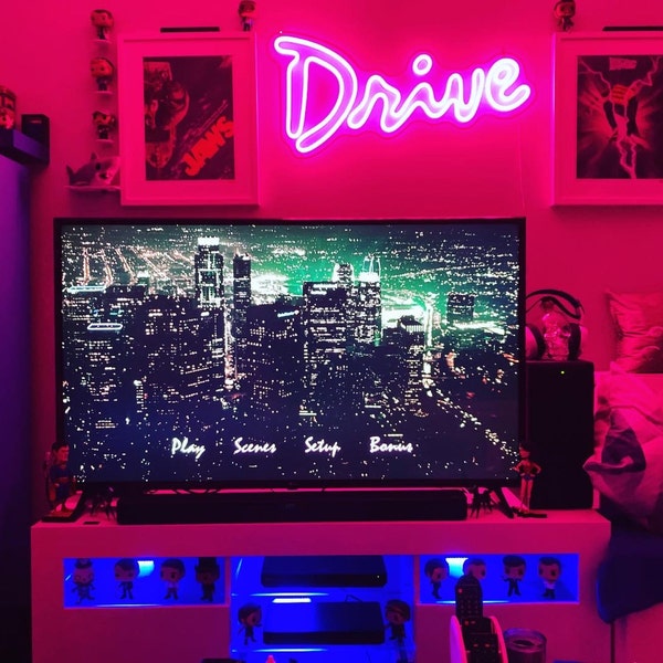 Drive Movie - Neon Sign - Etsy