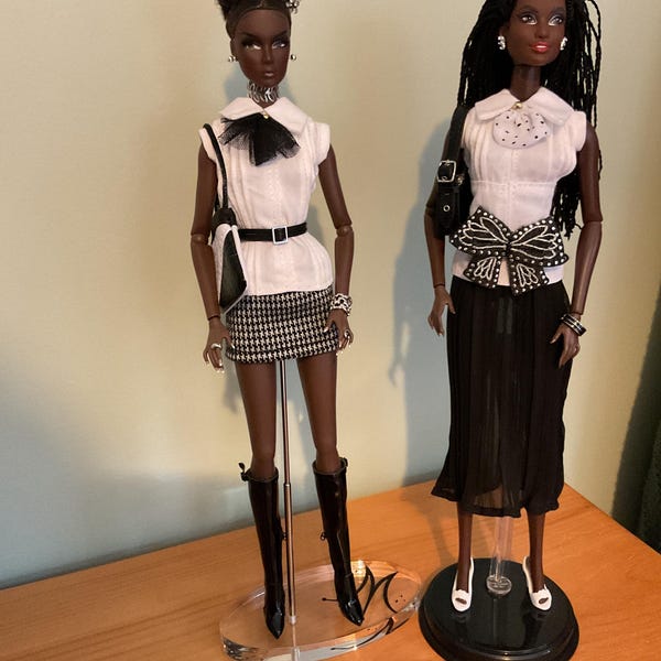 12” Inch Doll Cheetah Print Tutu Skirt | Gathered Fringe Top | Doll ...