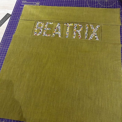 3-inch Alphabet Foundation Paper Piecing Pattern, Abc's, Quilt Block ...