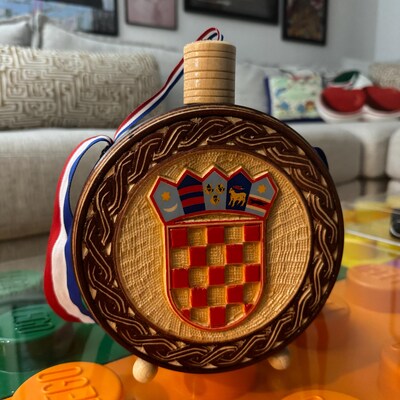 Croatian Flag With the Old Grb, 3 Sizes - Etsy