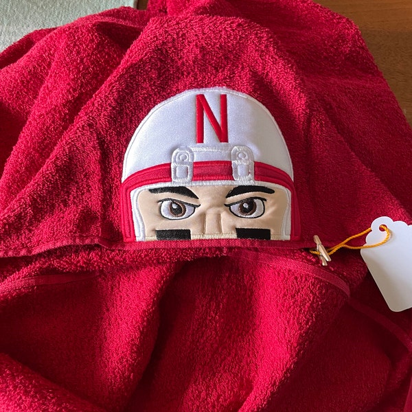 Personalized Character Hooded Towel: 100% Cotton Kids Bath Towel - Etsy