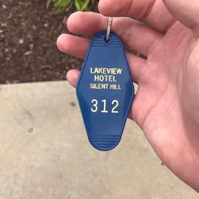Silent Hill 2 Inspired Lakeview Hotel Room 312 Keychain - Etsy