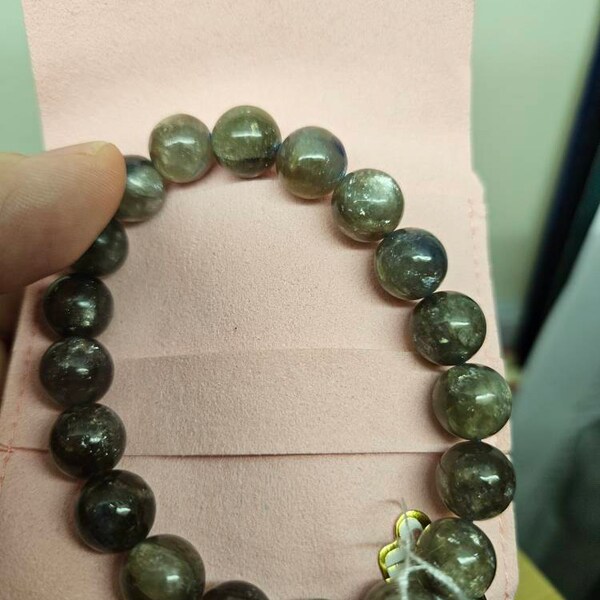 High Quality Flashy Skeletal Moonstone Crystal Bracelet 11 Mm - Etsy