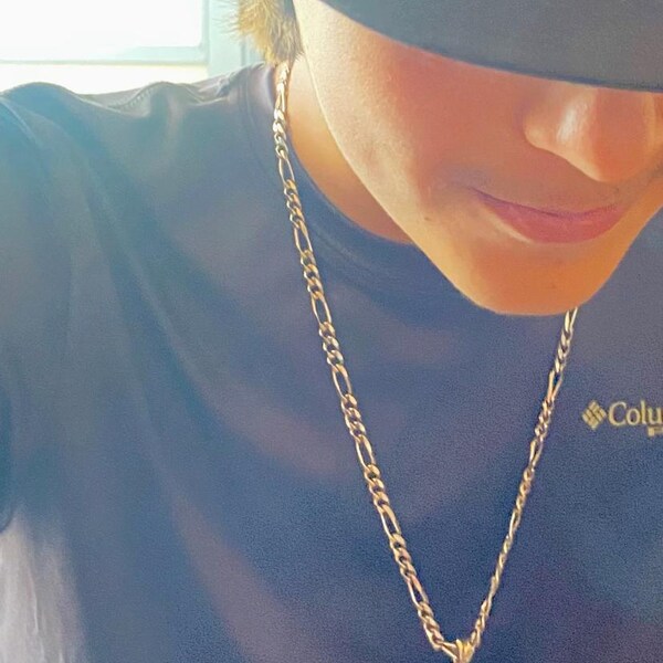 14k Gold Redfish Necklace, Red Drum Fish Pendant With Chain. Jewelry ...