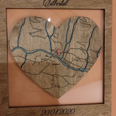 Personalised Map Location Key Holder for Wall, Custom Magnetic Key ...