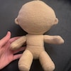 Big SITTING CHIBI Human Doll Plush 32 Cm PDF Sewing Pattern Digital ...