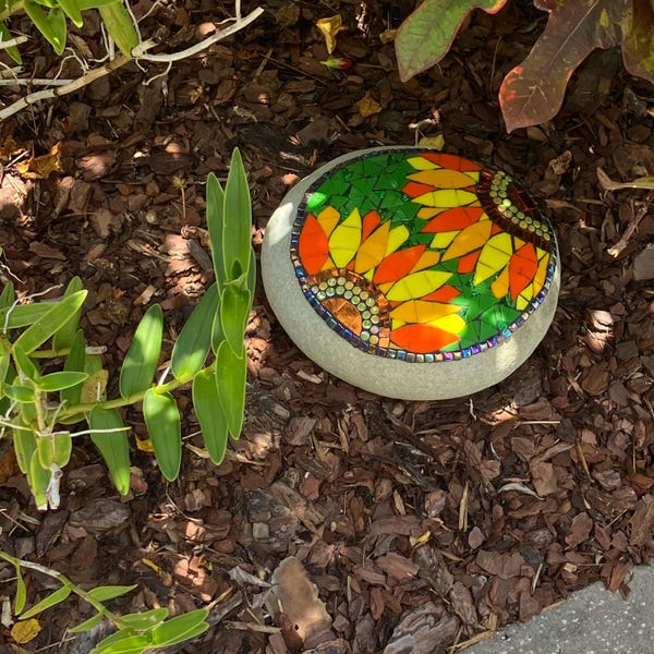 DAISY SUNSHINE Mosaic - Etsy