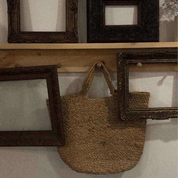 Antique Style Frame, Black and Gold Frame, Italian Gilded Gesso Frame ...
