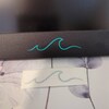 Ocean Wave Vinyl Decal - Vinyl Sticker, Wave Decal, Ocean Decal, Car ...